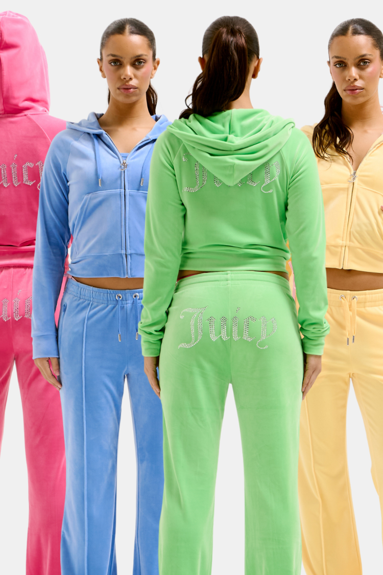 Juicy Couture Germany | Iconic Tracksuits, Bags, Accessories & more!
